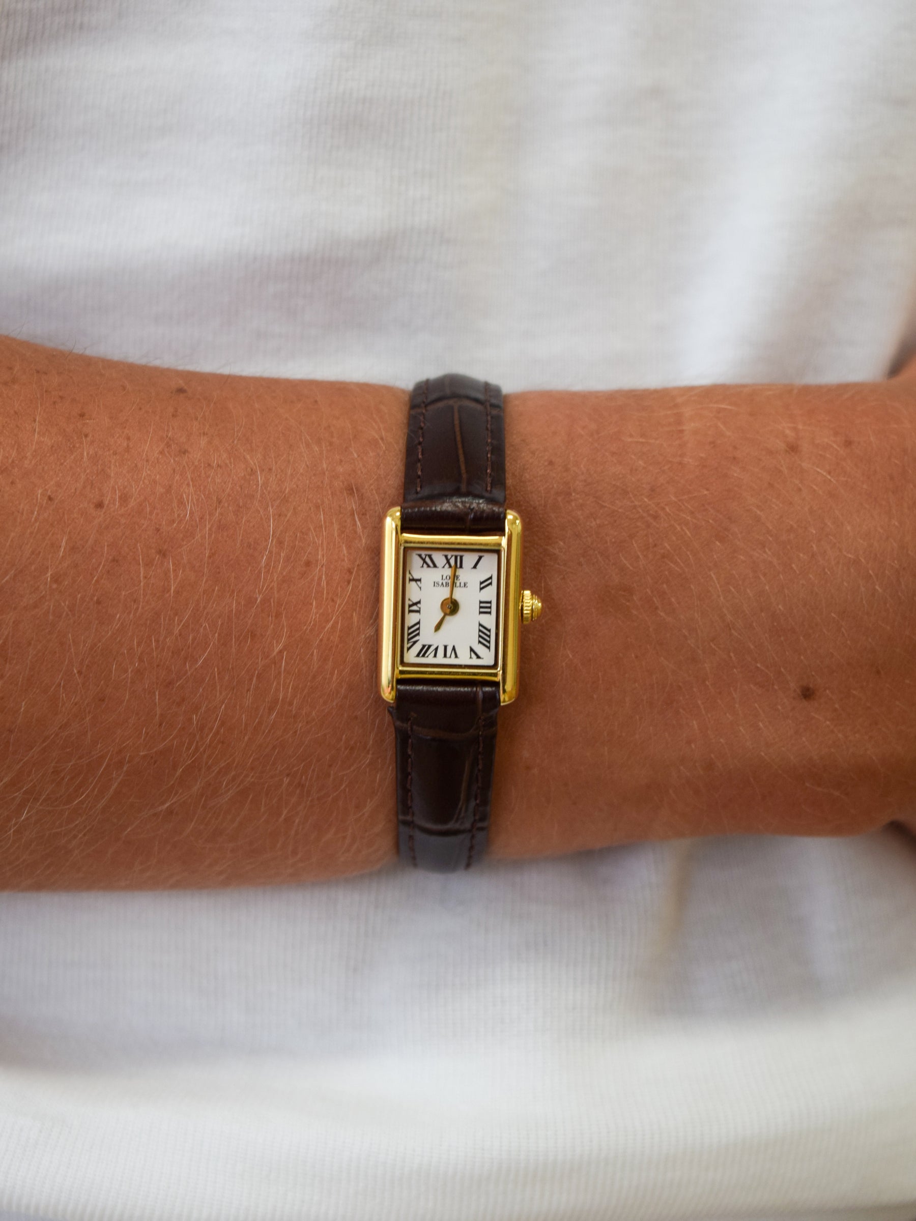 Boston Watch - Gold / Brown